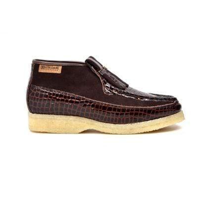 British Walkers Apollo Croc Men's Brown Croc Leath... | The Good Boutique