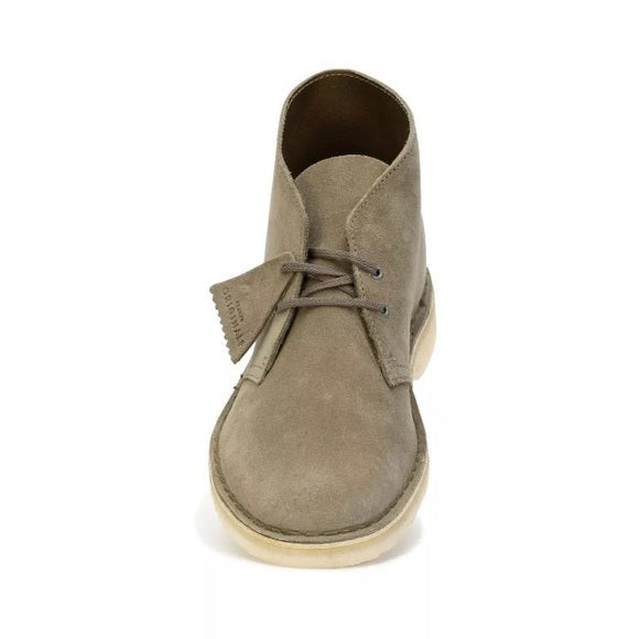 Clarks Mens Desert Boot Olive Suede | The Good Boutique