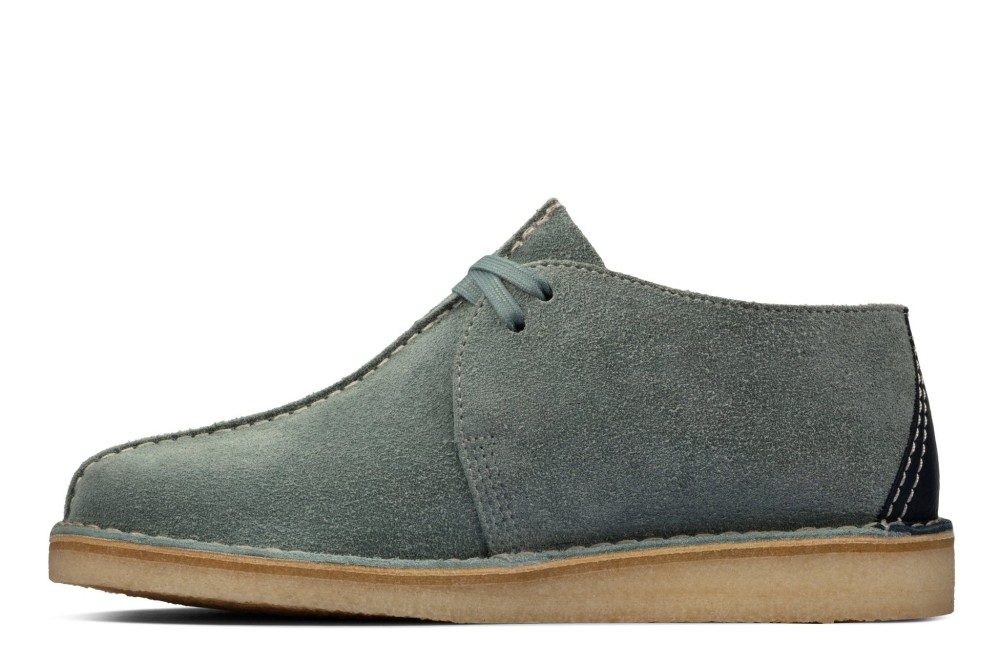 Clarks Originals Desert Trek Men's Duck Egg Blue S... | The Good Boutique