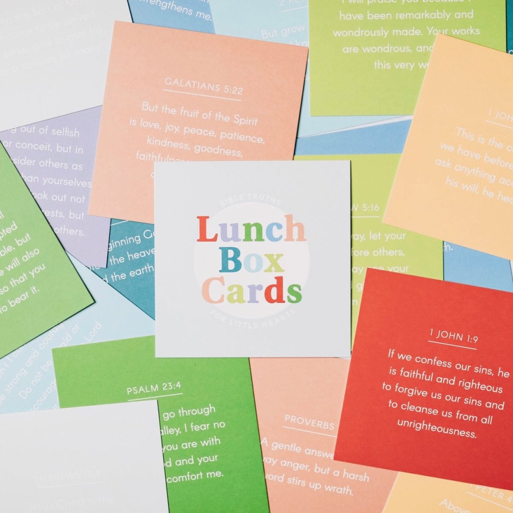 Lunch Box Scripture Cards | The Good Boutique